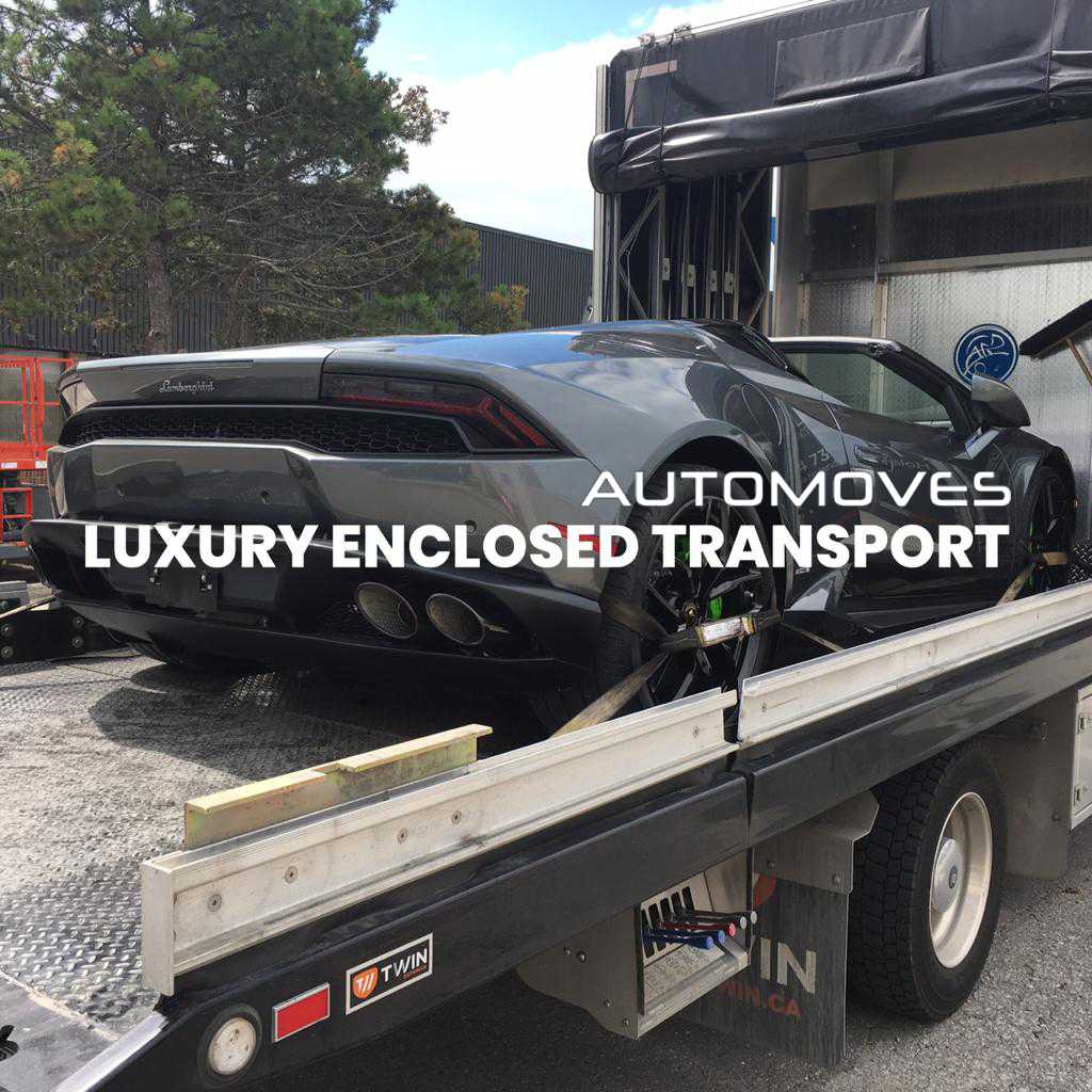 Enclosed car shipping service across Edmonton and Alberta.
