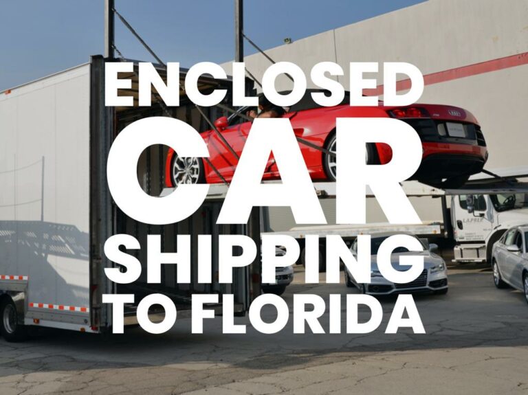 Enclosed Car Shipping to Florida